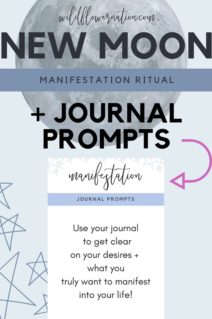 New Moon Journal Prompts March Wildflower Nation New Moon Journal Prompts March Wildflower Nation